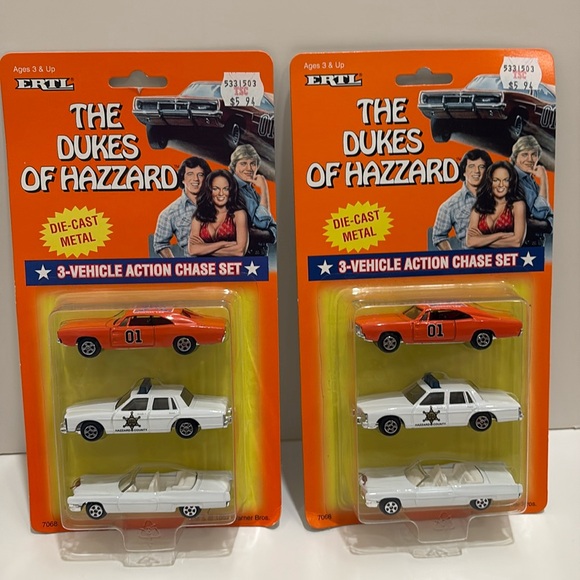 ERTL | Toys | Ertl Dukes Of Hazzard 3 Car Set In Original Packaging ...